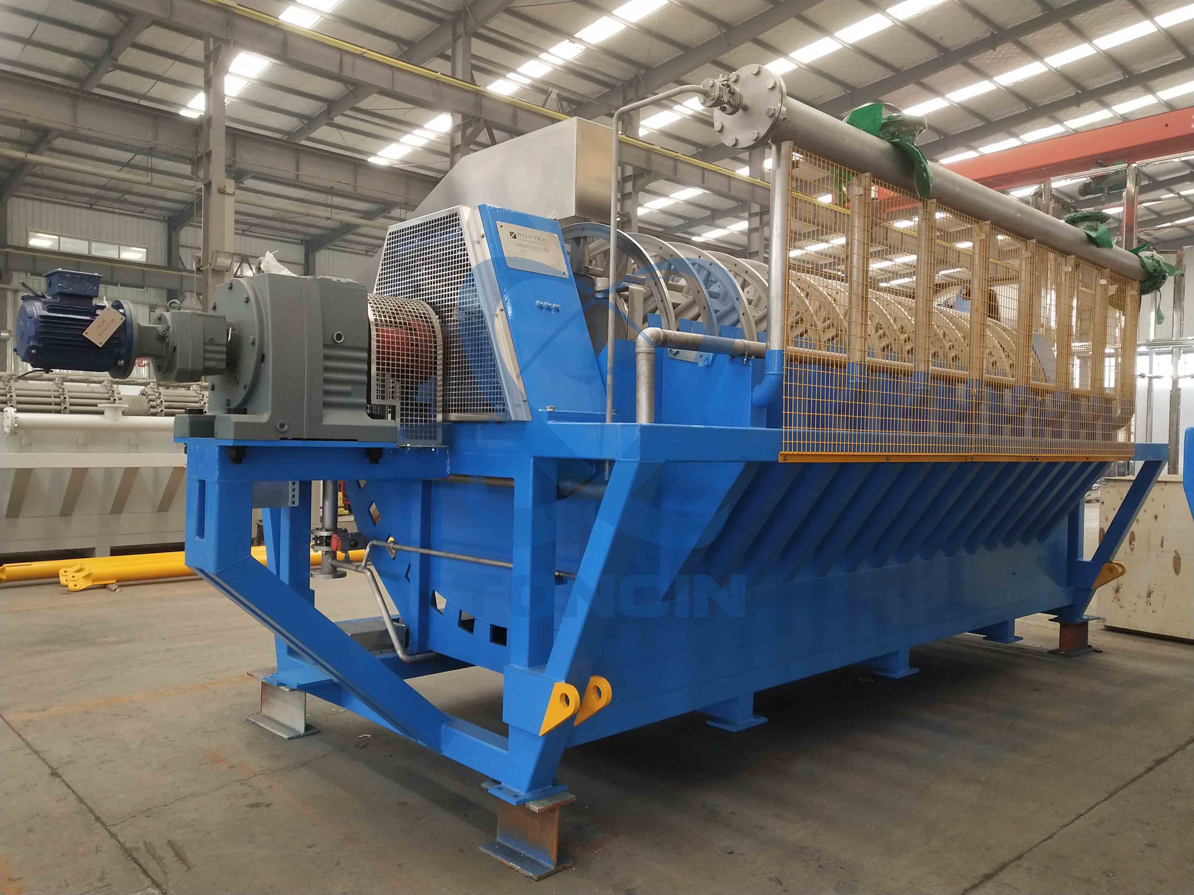 Toncin Vacuum Ceramic Disk Filter for Concentrate slurries - Buy TC ...